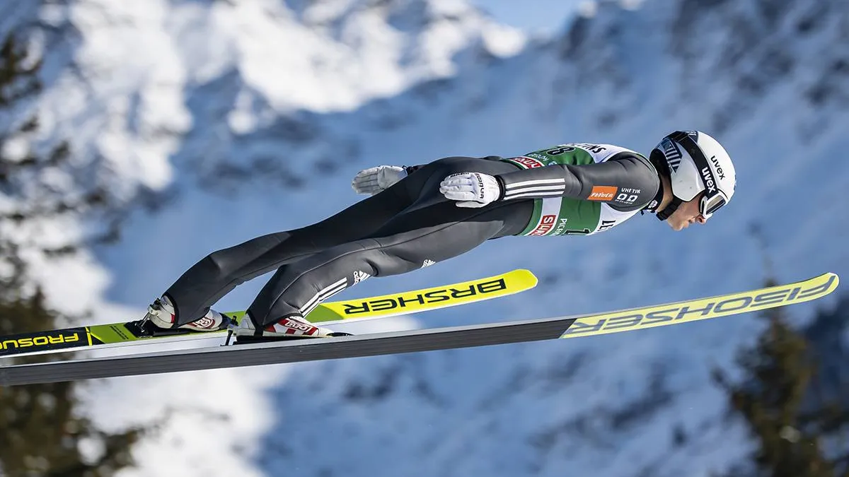 Skispringers zouden hun jongeheer oppompen voor extra meters: topsport ...