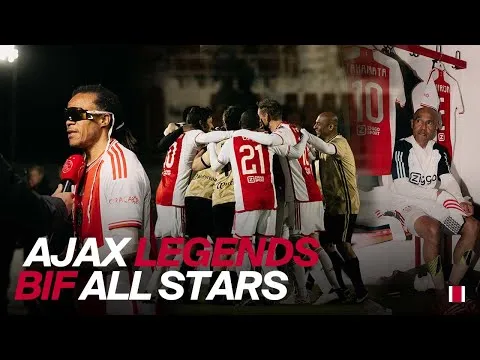Ajax TV | Behind the scenes at the BIF All Stars - Ajax Legends game