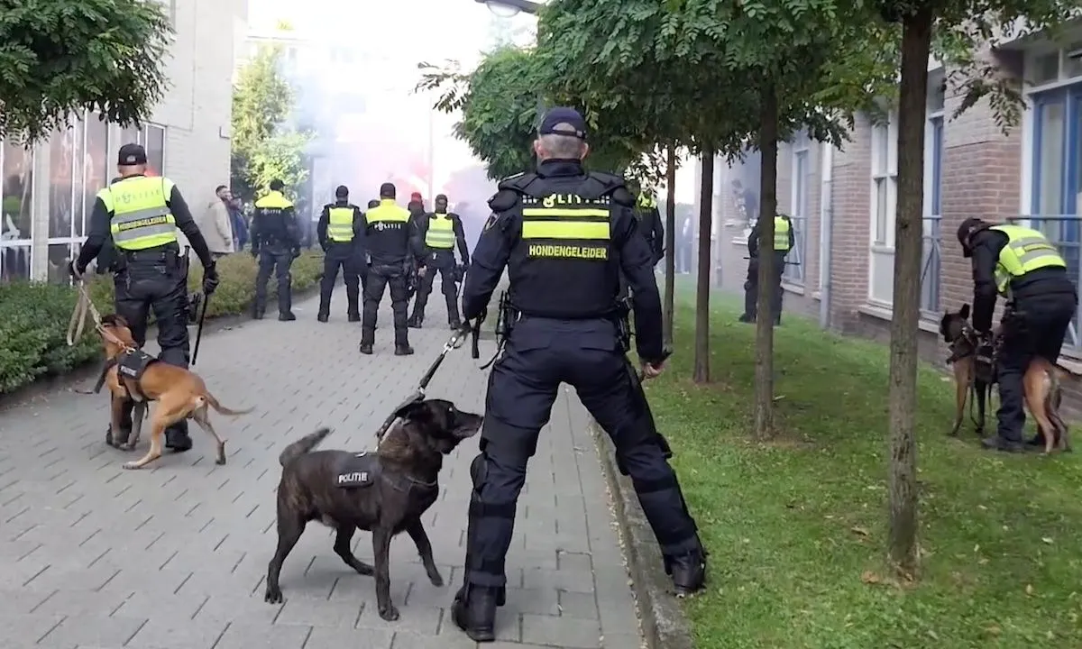 Chaos in Enschede: Massale rellen en gewonden bij FC Twente - Fenerbahçe