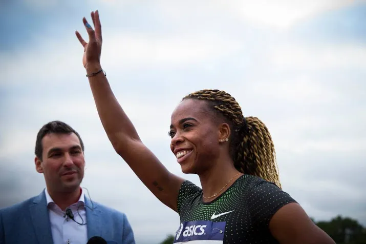 Samuel weer sneller op 200 meter