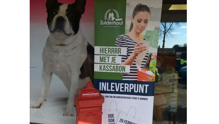 Actie jubilerend winkelcentrum Zuiderhout 'Hierrr met je kassabon!' Actie jubilerend winkelcentrum Zuiderhout 'Hierrr met je kassabon!'
