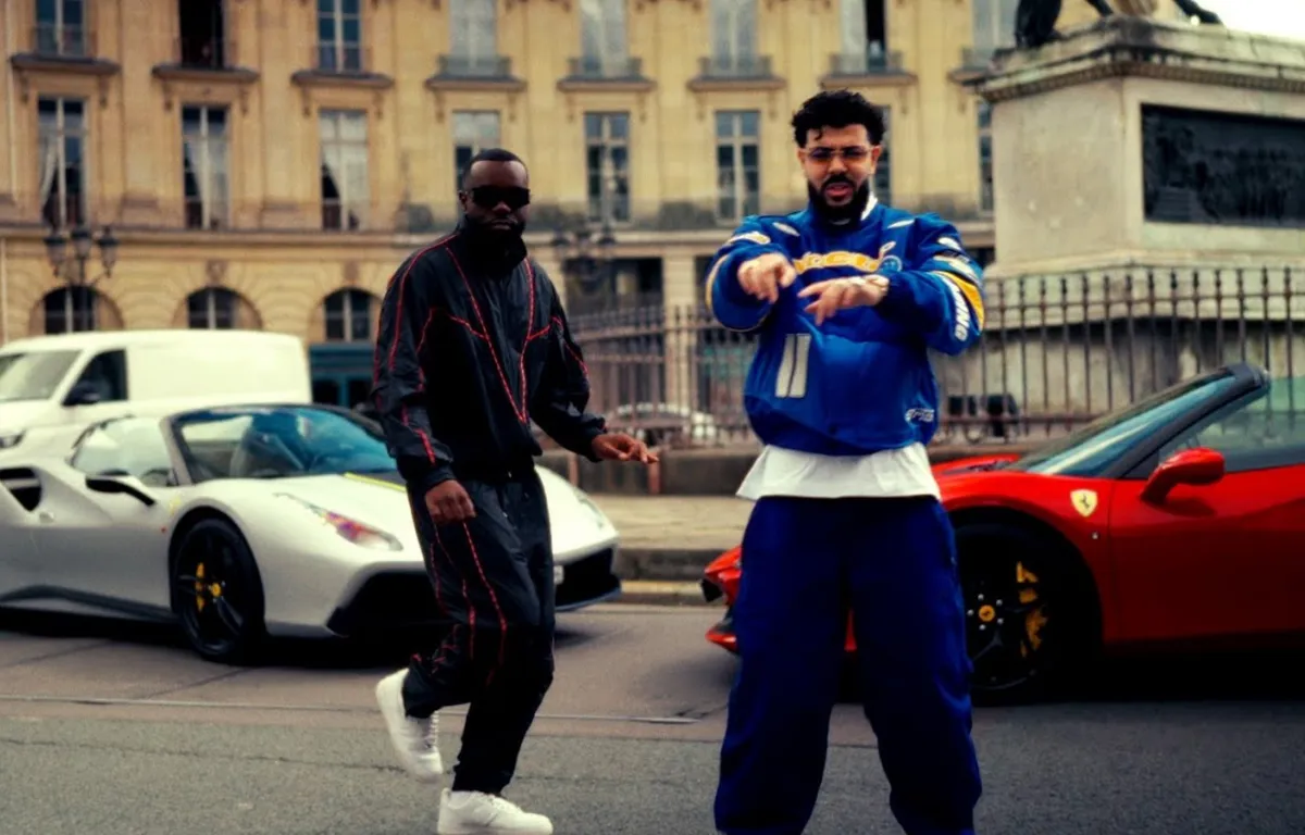 GIMS en DYSTINCT gingen naar Parijs voor de Spider video