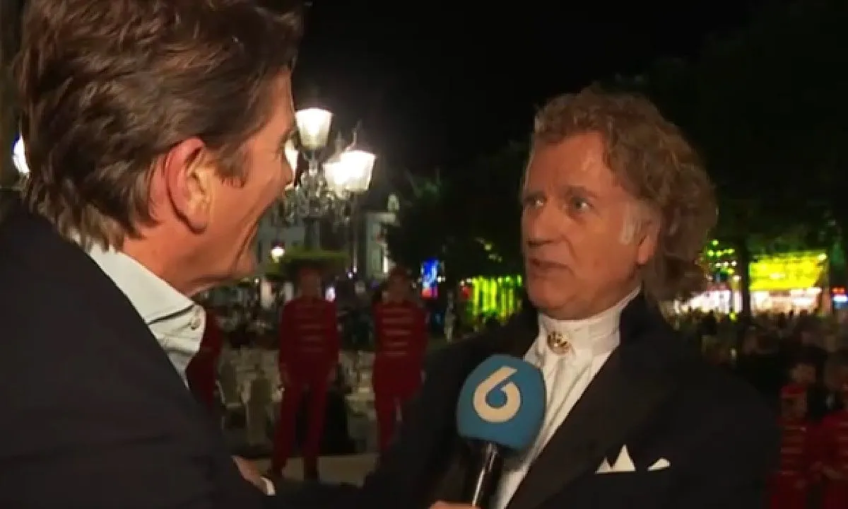 Concert Andre Rieu stilgelegd, publiek geschrokken