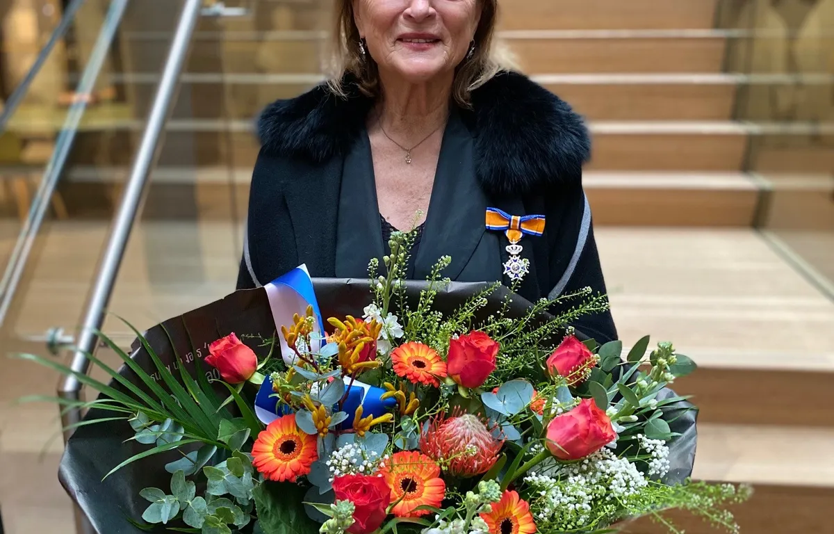 Koninklijk lintje voor Hennie van Lieshout