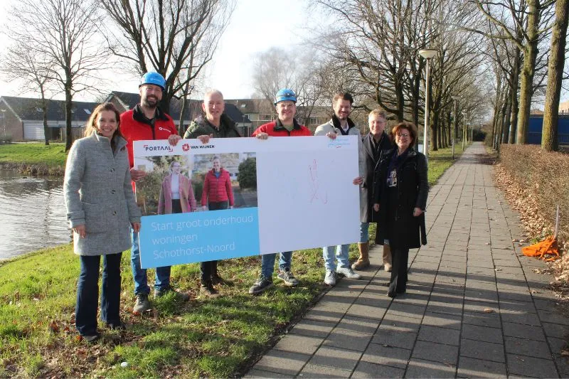 Van renovatie woningen Schothorst-Zuid door naar Schothorst-Noord