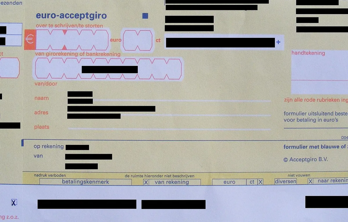 Acceptgiro is donderdag verdwenen na 46 jaar