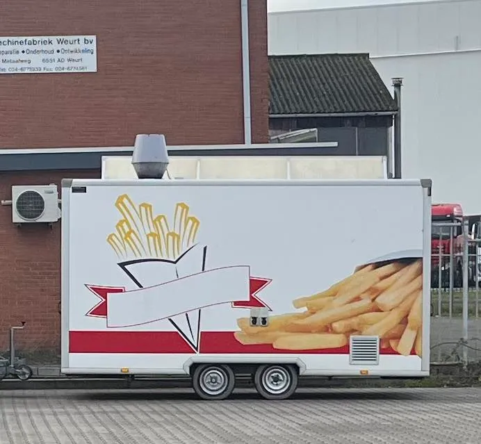 Frietwagen met kenteken 60-WD-KK gestolen in Beuningen