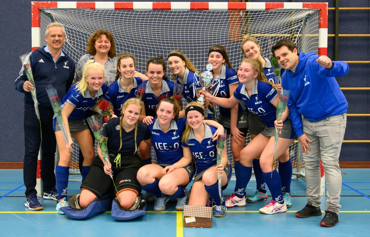 MHCB A1 kampioen in de zaal