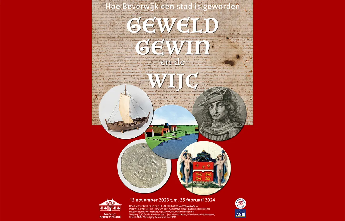 Expositie ‘GEWELD, GEWIN en de WIJC’ over hoe Beverwĳk een stad is geworden