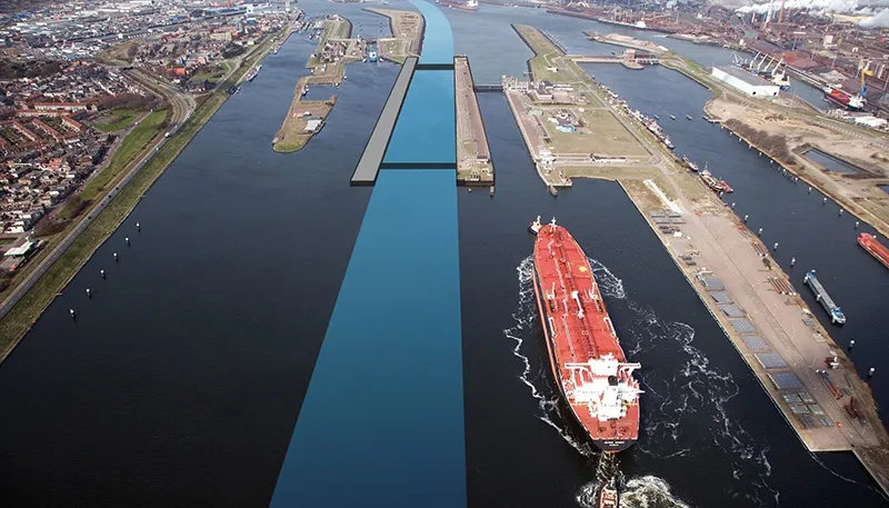 Grootste sluis ter wereld