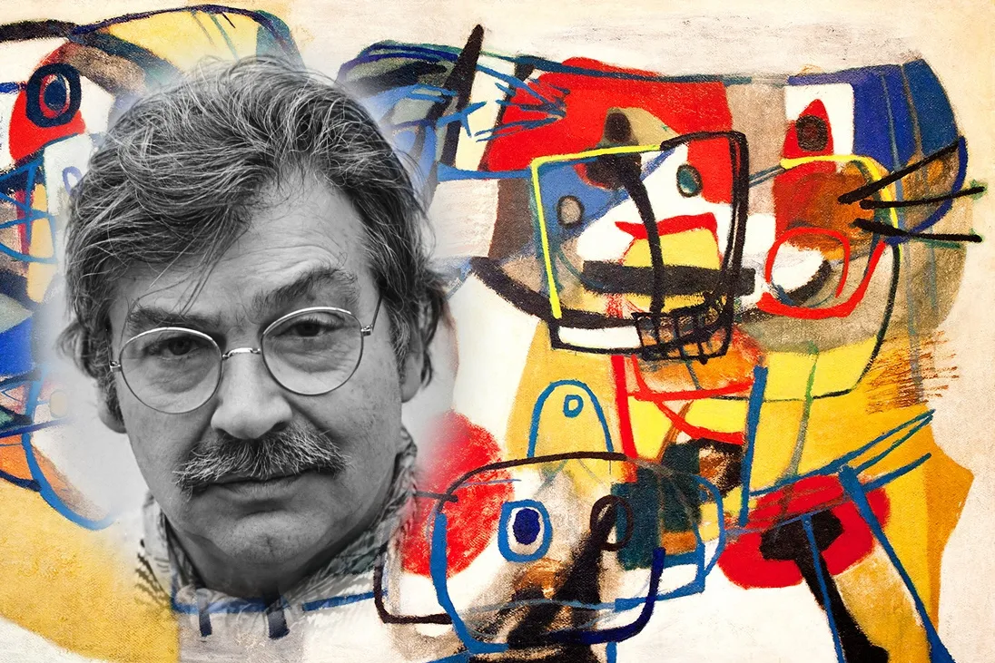 Mijn luier was mijn eerste schilderij