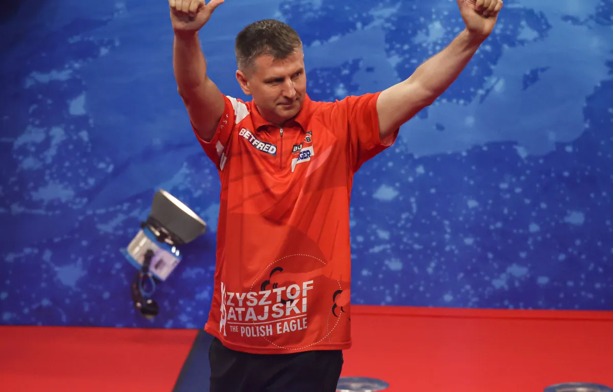 Ratajski gets the first "Full House" of the tournament raising £500 for ...