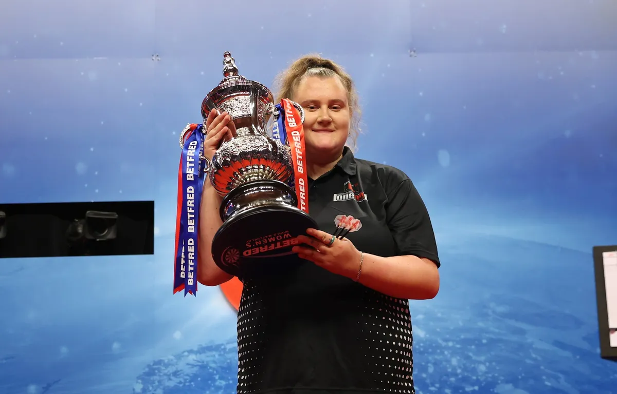 Brilliant Beau Greaves wins 2024 Women's World Matchplay with ...