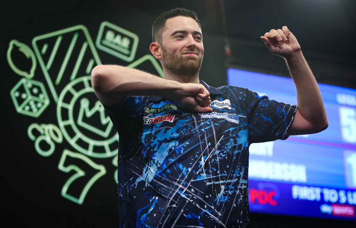 Luke Humphries storms to Dirk van Duijvenbode thrashing with Gary ...