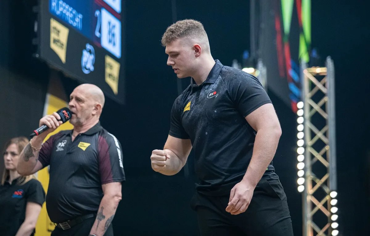 Rupprecht zieht zum ersten Mal in seiner Karriere in die zweite Runde ...