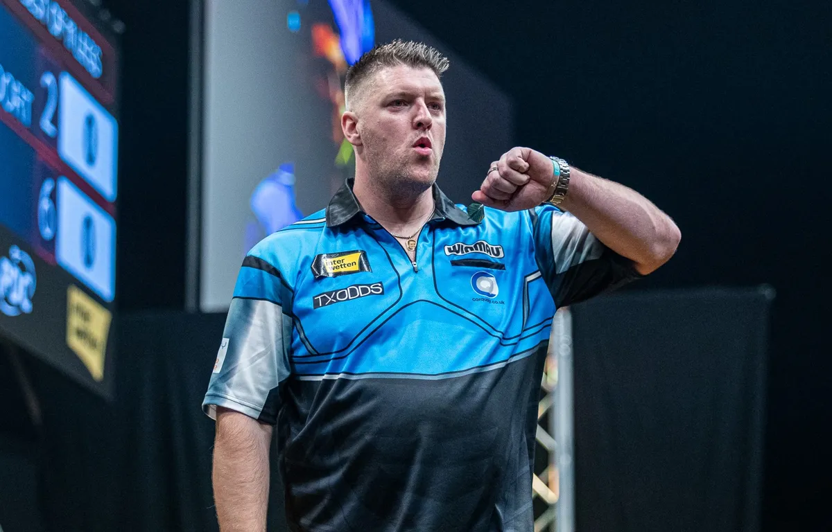 Daryl Gurney geht mit realistischen Erwartungen in die WM: "Ich werde ...