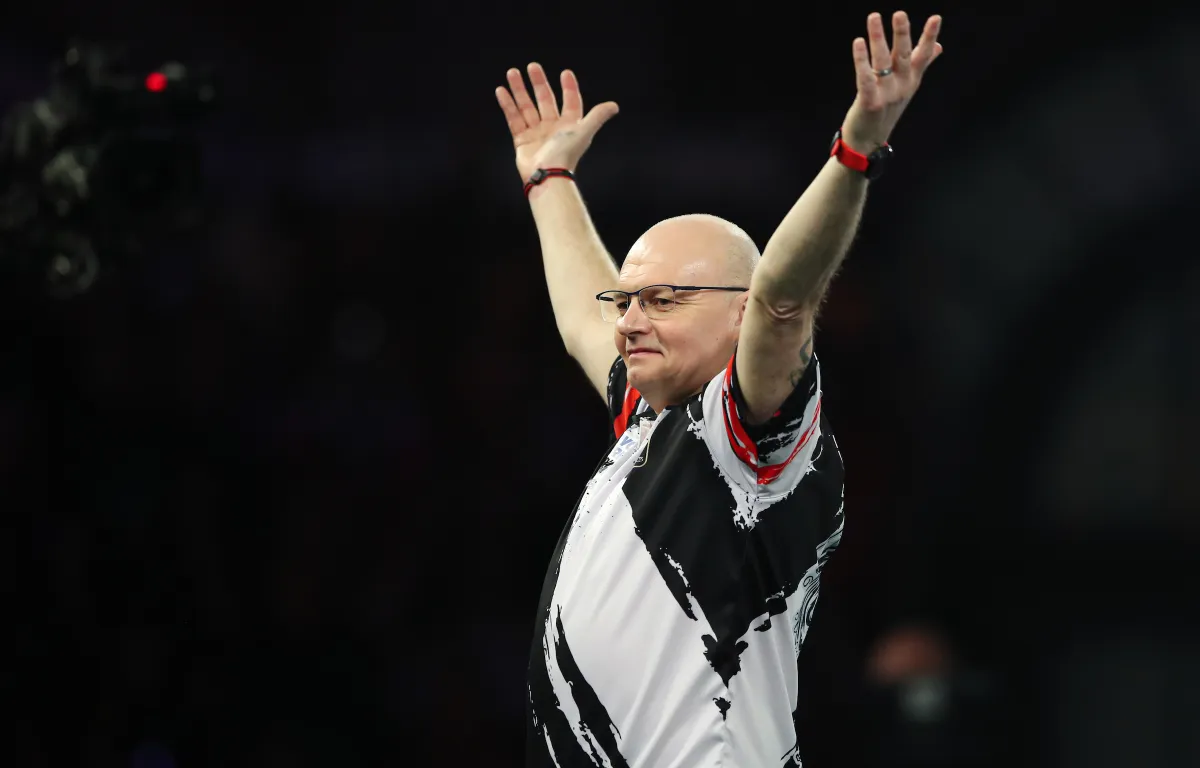 Mickey Mansell schafft 9-Darter bei der Players Championship 1