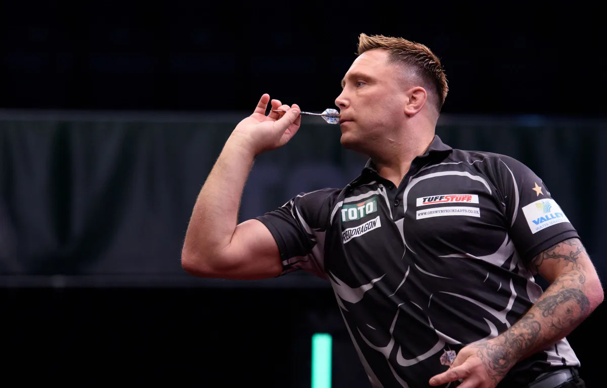 Gerwyn Price hat kein Problem mit dem neuen Rivalen an der Spitze: "Die ...