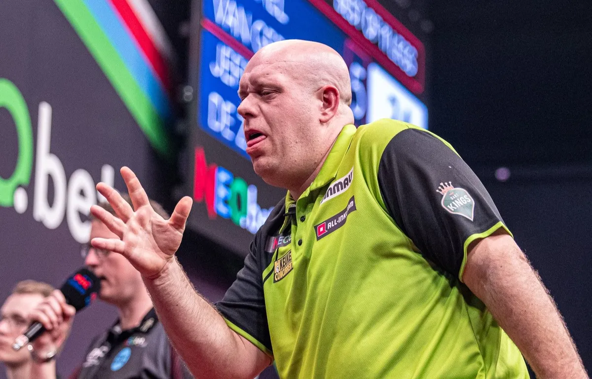 Michael van Gerwen, Michael Smith und Rob Cross scheiden in Leicester ...