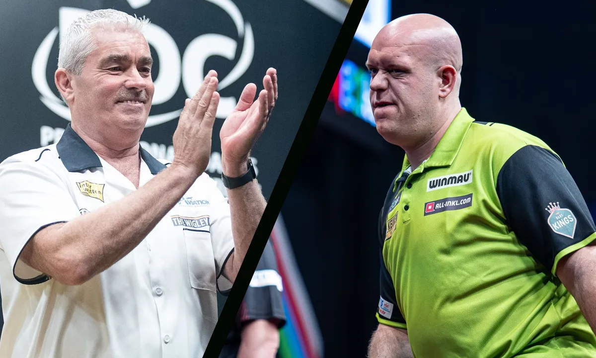 Steve Beaton wirft Michael van Gerwen aus dem Turnier und steht im ...