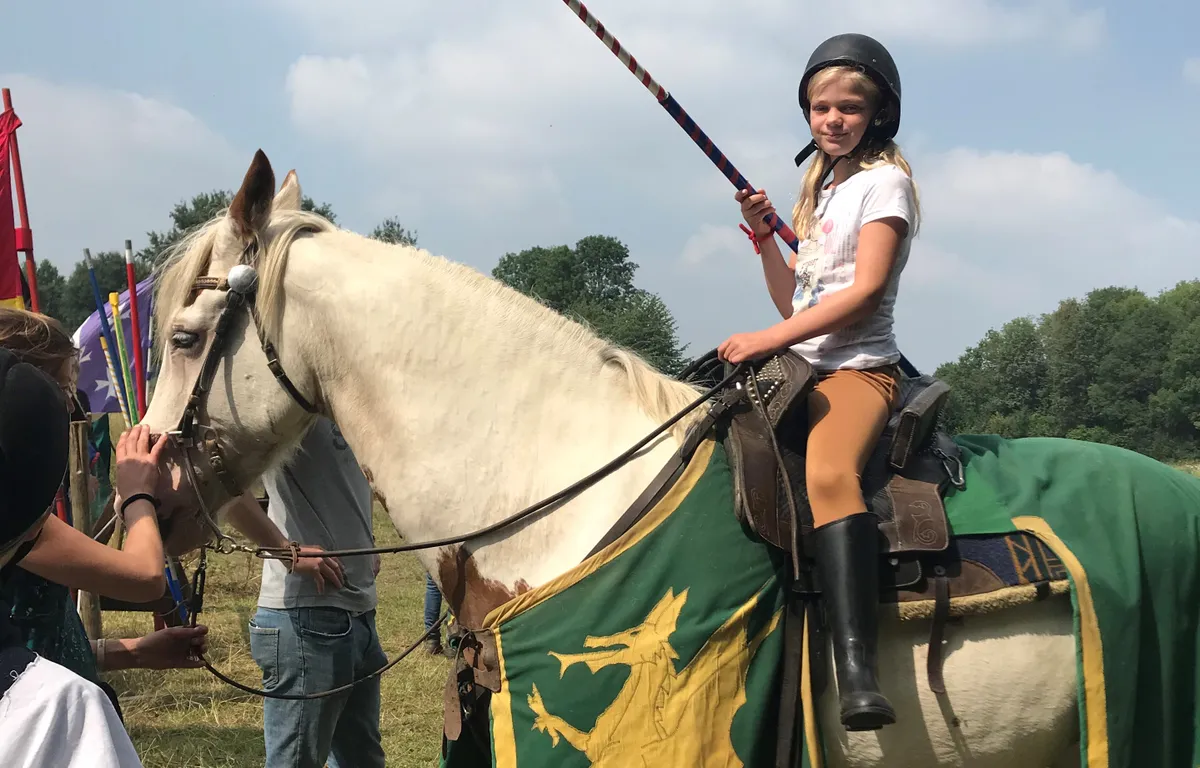 Ridderkamp bij zorgboerderij De Locatie in Vlijmen