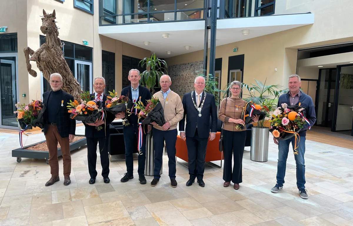 Het regent lintjes in de gemeente Dinkelland