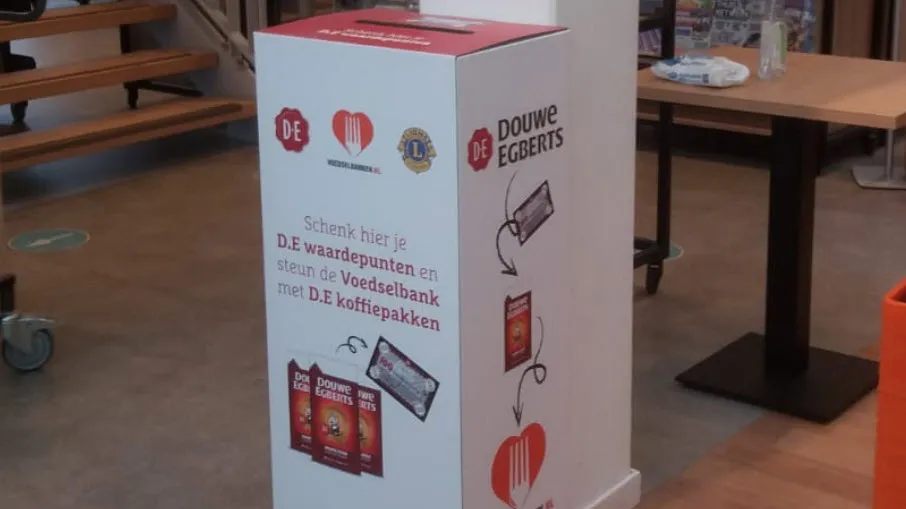 Geef ook dit jaar DE koffie/thee punten voor de voedselbank