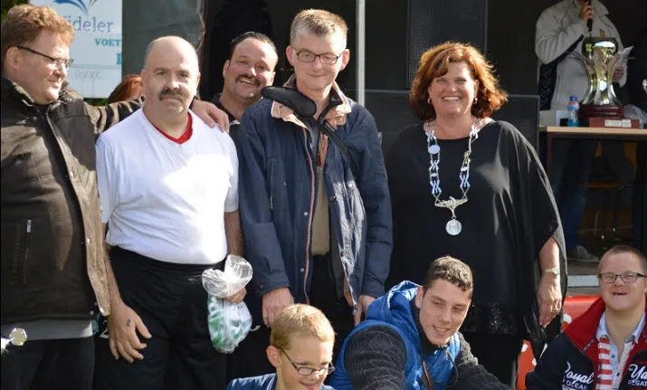 Alleen tevreden spelers bij vierde Jan Oomens sr G-voetbaltoernooi bij DVVC