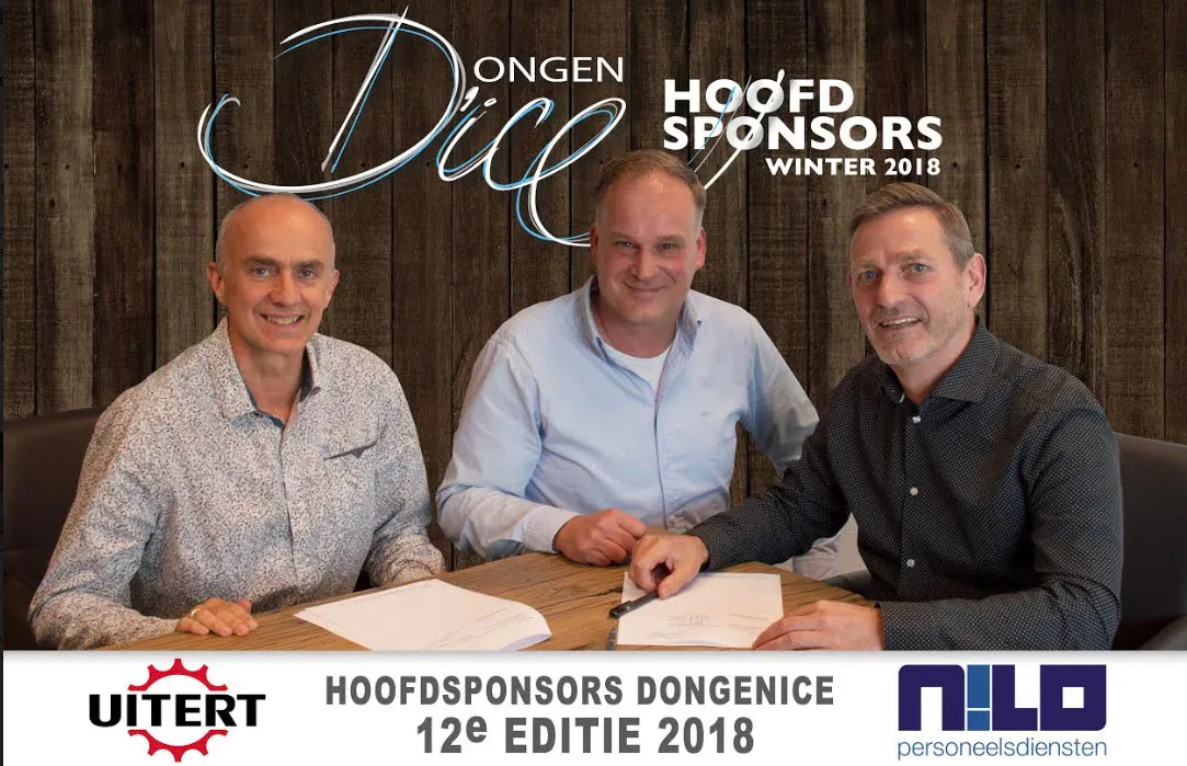 Van Uitert weer hoofdsponsor DongenIce 2018 -2019