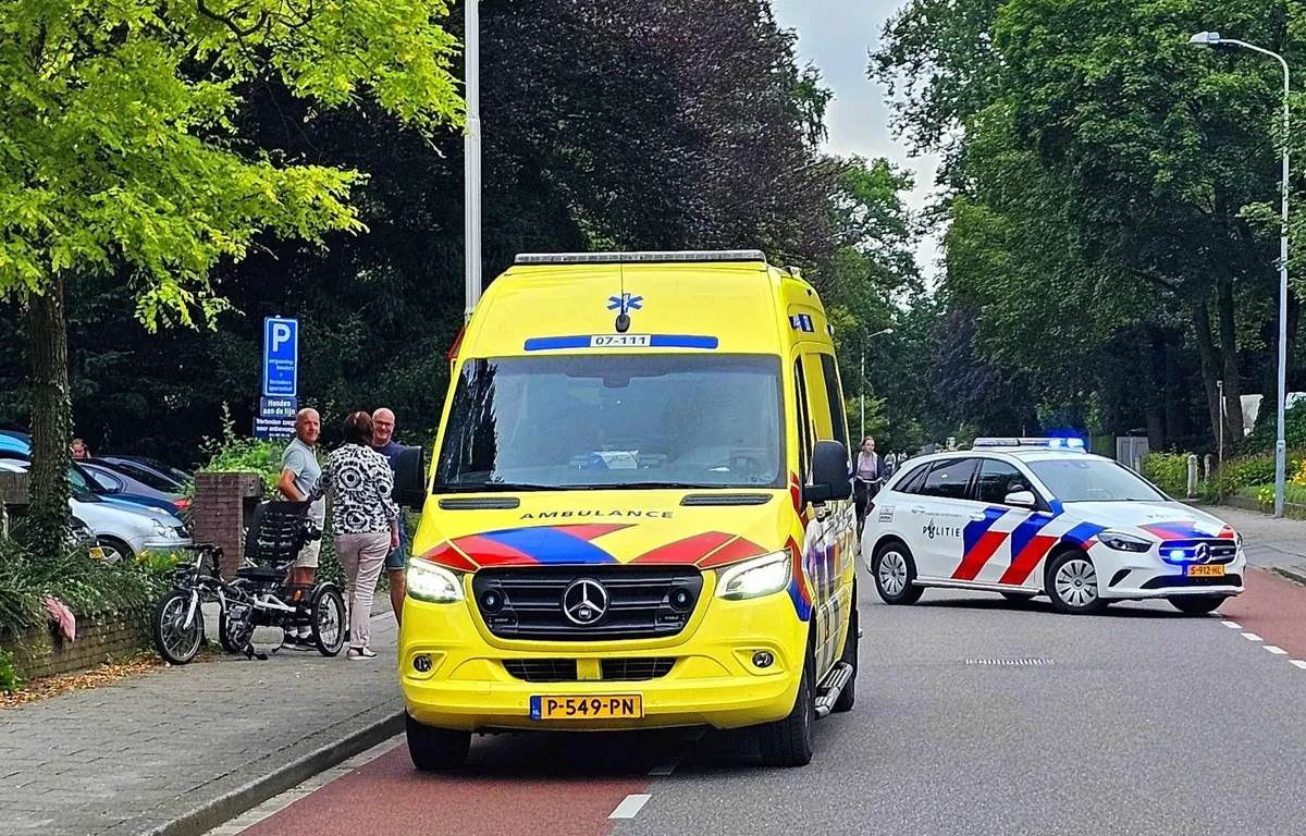 Gewonde bij eenzijdig ongeval met driewieler in Ede