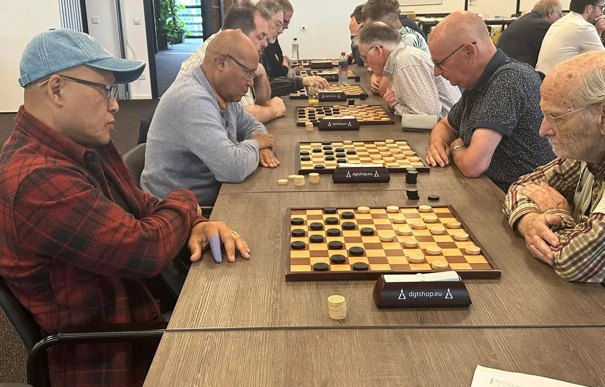 Wereldkampioenschap Dammen in Wagenings Stadhuis