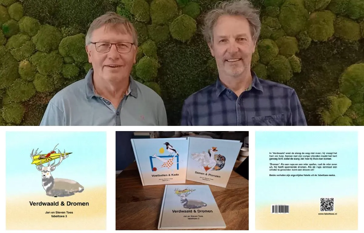 Deel 3 uit in Fabeltoes-reeks van Ermelose broers Jan en Steven Toes