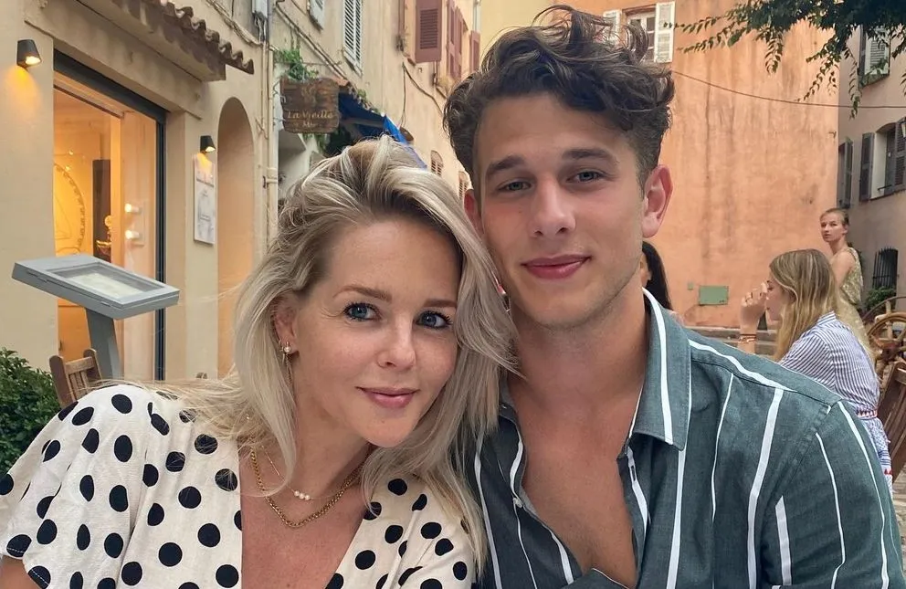 Dit is de knappe stiefzoon van Chantal Janzen