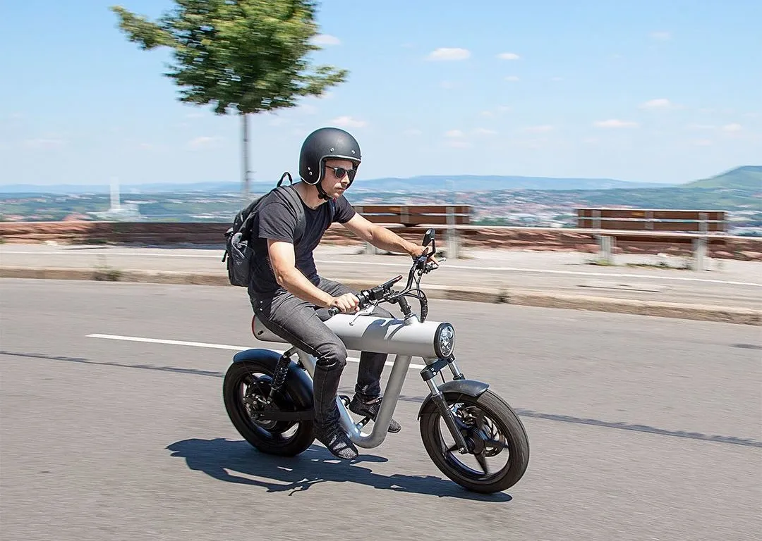De Pocket Rocket is een bizarre e-bike op SpaceX niveau