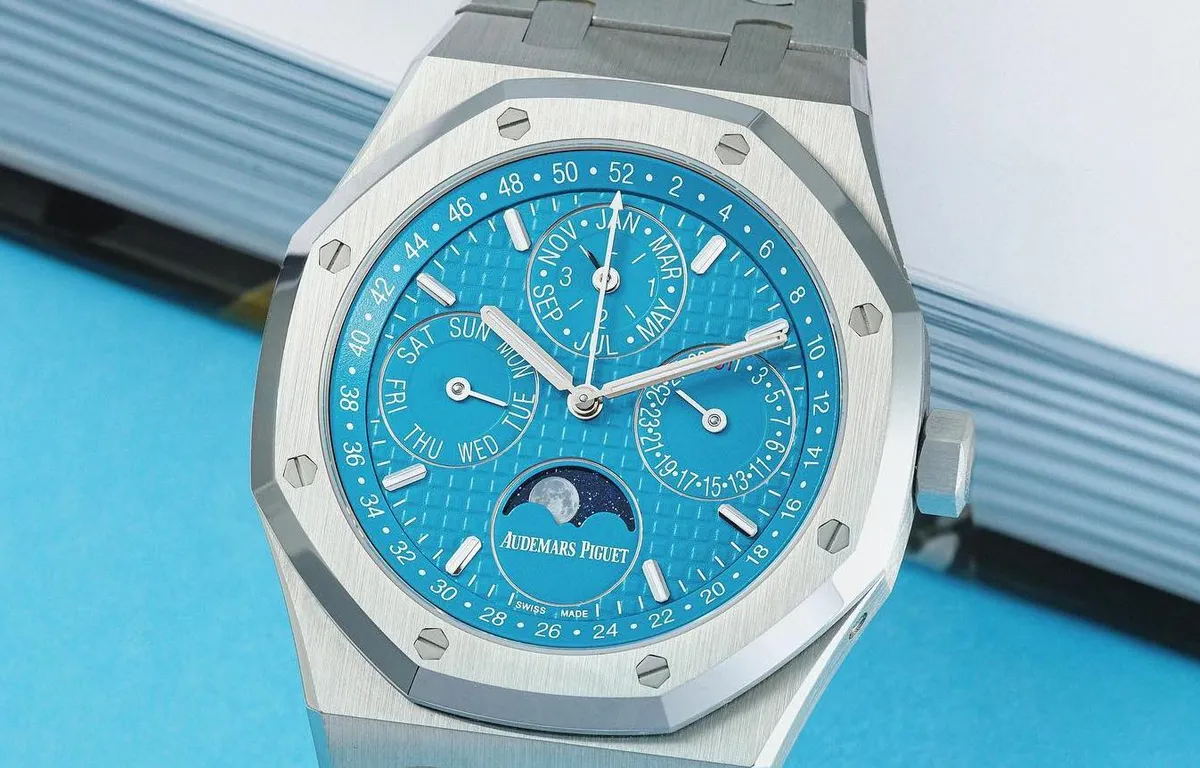 De Audemars Piguet Royal Oak UAE edition: een peperduur turquoise wonder