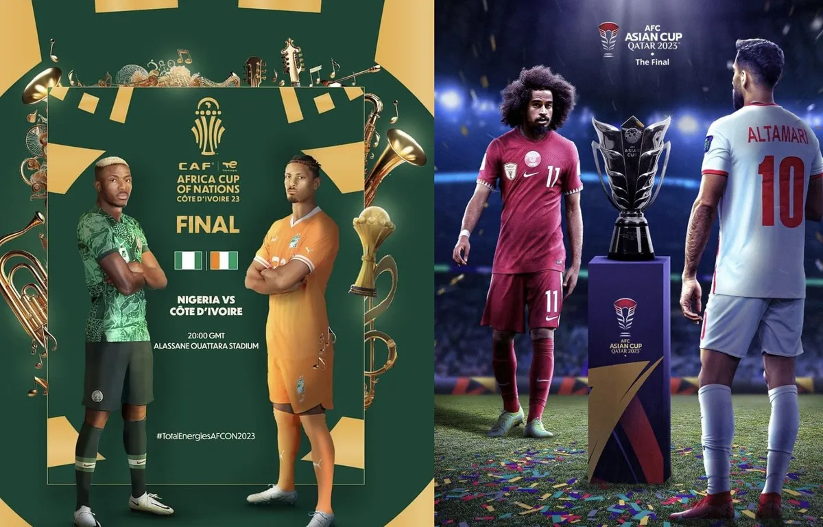 Dit zijn de winnaars van de Afrika Cup en de Aziatische Cup