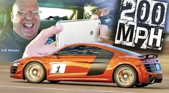 Agent rijdt rondje mee in ‘s werelds snelste Audi R8