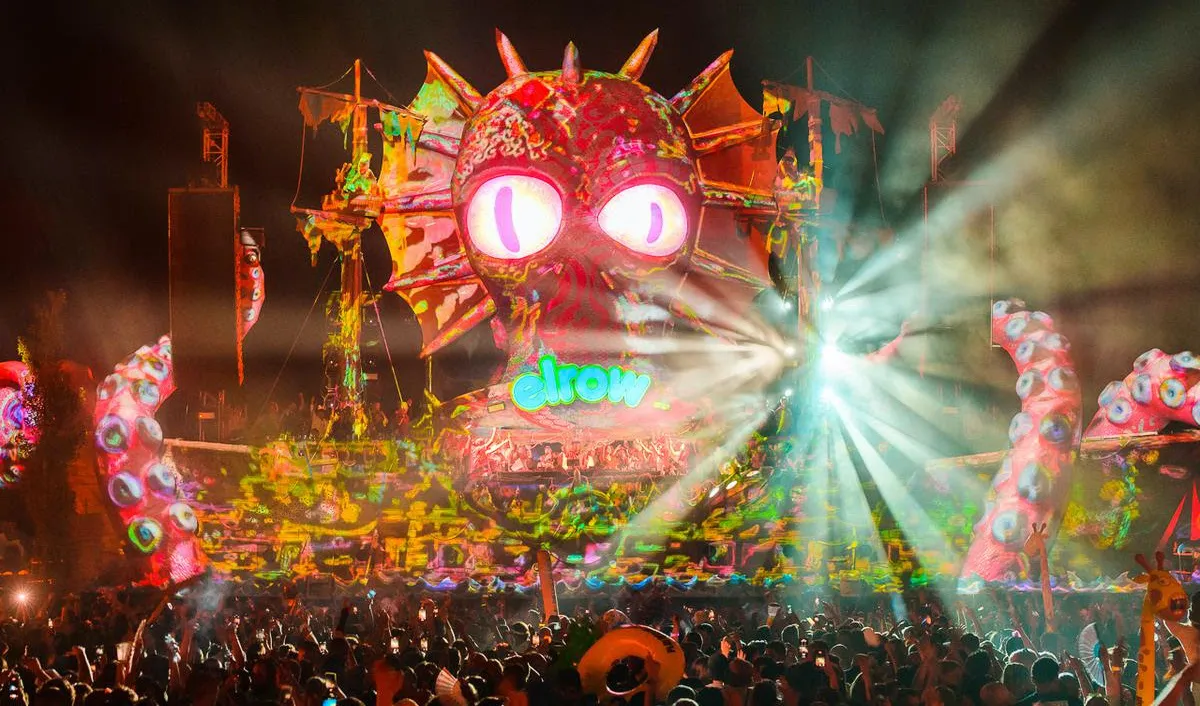 Waag je in een fantasiewereld op het festival elrow Town