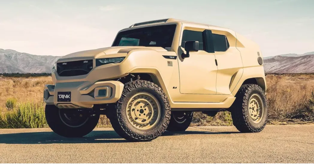 De Rezvani Tank Military Edition is een monster op wielen