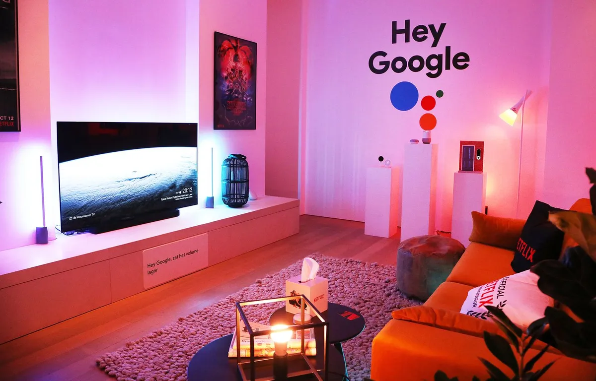 We logeerden een nachtje in het Google Home appartement