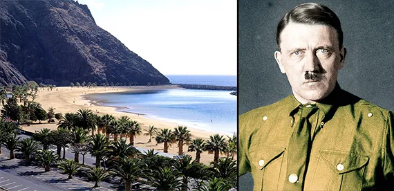 'Adolf Hitler ging na de WO II op vakantie naar de Canarische eilanden'