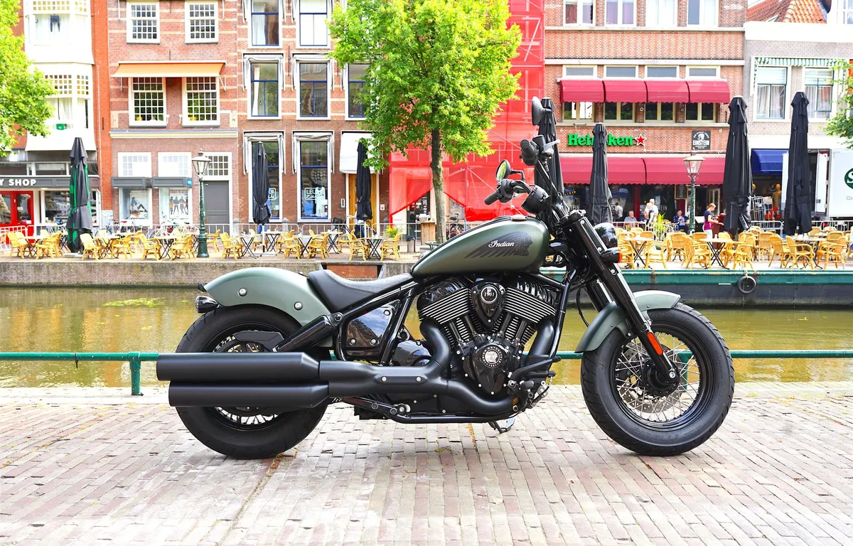 Indian Chief Bobber Dark Horse is net zo stoer als dat z’n naam doet ...
