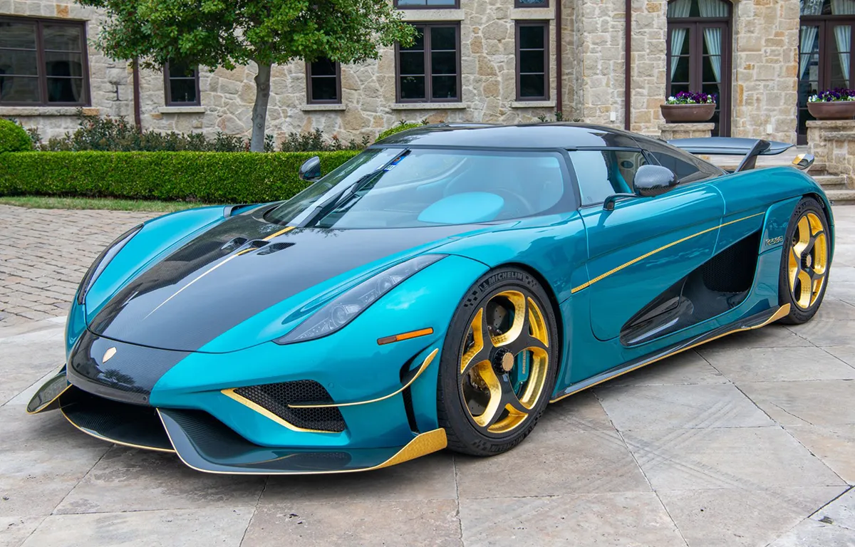 Koenigsegg Regera met $1.000.000 aan opties onder de hamer