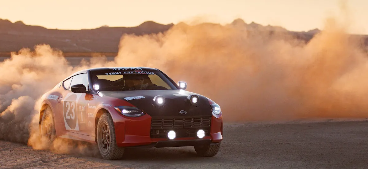 Rallyglorie nieuw leven inblazen: de Nissan Safari Rally Z Tribute is ...