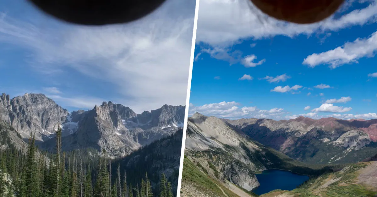 Mannen fotograferen hun ballen voor prachtige landschappen door online ...
