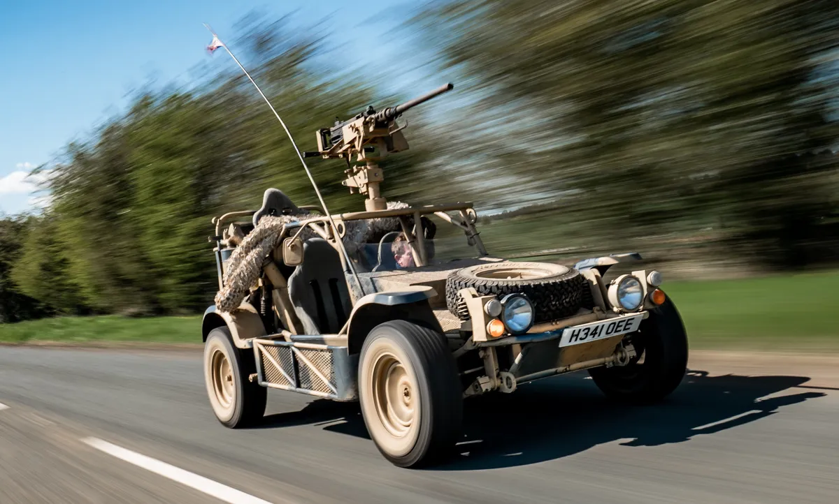 Bear Grylls zijn militaire buggy kan van jou zijn