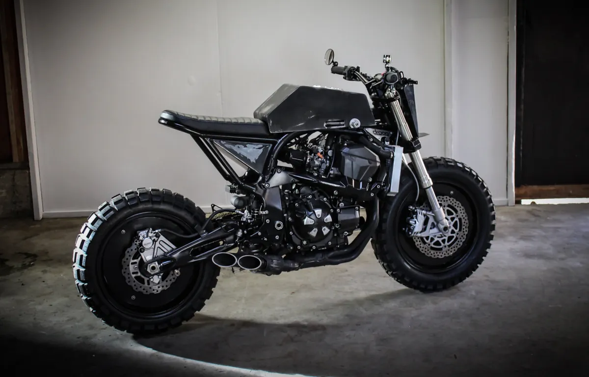 De Droog Moto's Urban Fighter is onmeunig lekker