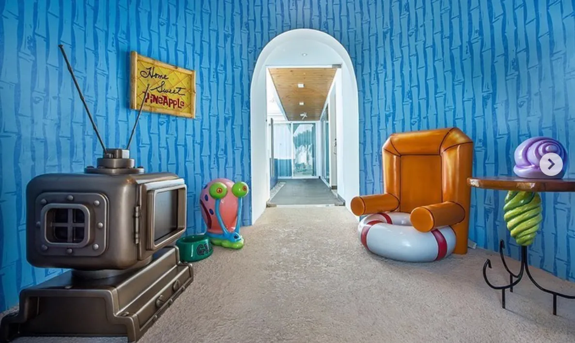 Kom tot rust in het echte huis van Spongebob SquarePants