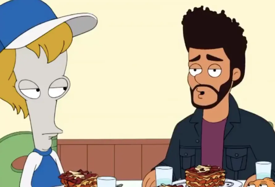 The Weeknd dropt een voorproefje van zijn rol in American Dad