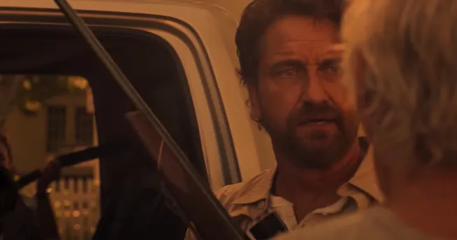 Gerard Butler schittert in de nieuwe disaster movie 'Greenland'